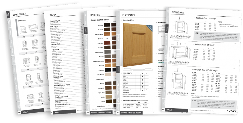 Evoke Specifications Book - Evoke Cabinetry